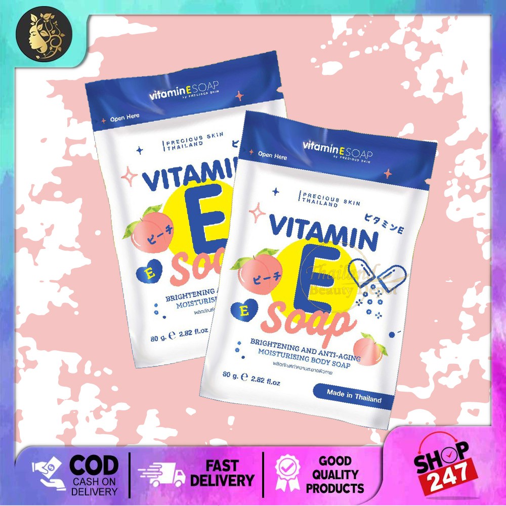 PST Vitamin E Soap Brightening and Anti-Aging Moisturizing Body Soap ...