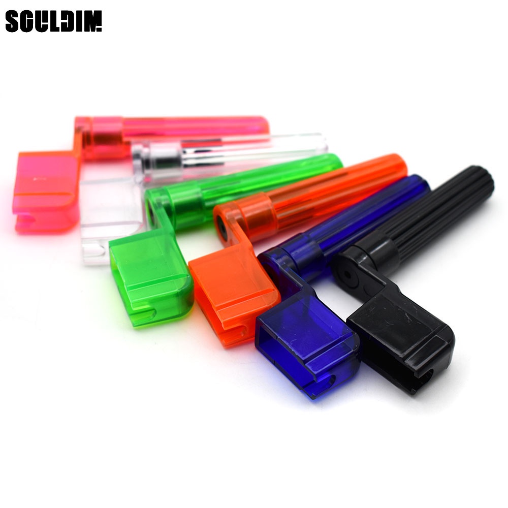กีต้าร์โปร่ง String Winder หลายสี ABS Bass String Peg Winder Bridge Pin ...