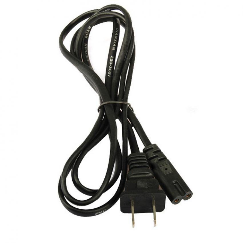 AC POWER CABLE 2PORT 1.8M/ สาย AC 2ช่อง 1.8เมตร อย่างดี 0.5MM | Shopee ...