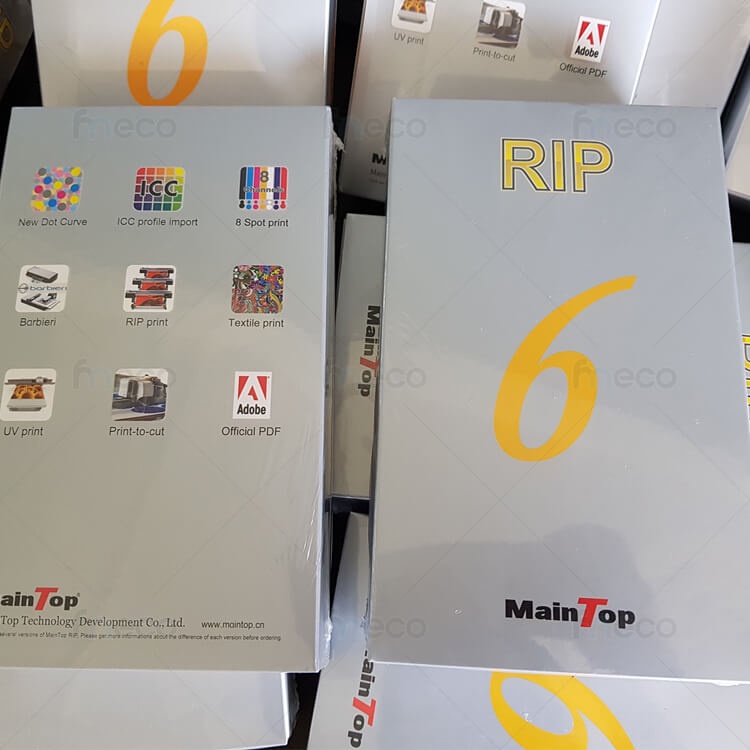 ซอฟต์แวร์ MainTop 6.1 Rip Softwares สำหรับเครื่องพิมพ์ Eco Uv การจัดการ ...