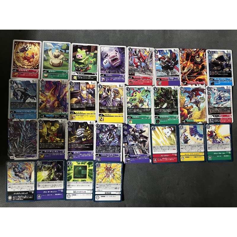 DIGIMON CARD GAME แยกใบ ภาษาญี่ปุ่น BT10 ระดับ U | Shopee Thailand