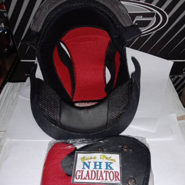 NHK gladiator โฟมชุดกระดุมเหล็ก || ฟองน้ําติดหมวกกันน็อค NHK ...