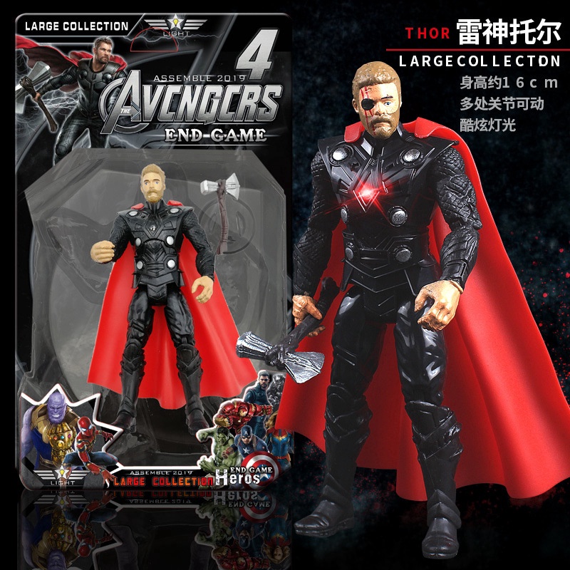 ฟิกเกอร์ Avengers Iron Man, Anti-Hulk,Falcon,Captain America,Thor ...