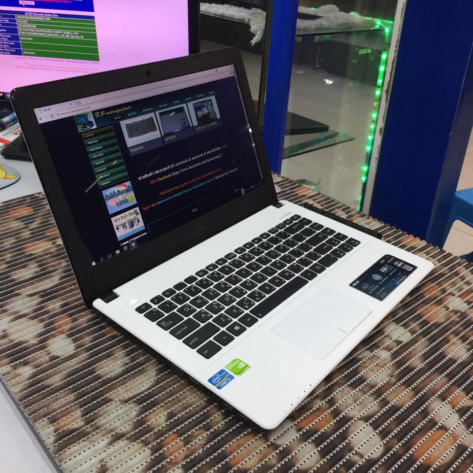รุ่น Notebook ASUS K450C สีขาง TNCOM | Shopee Thailand