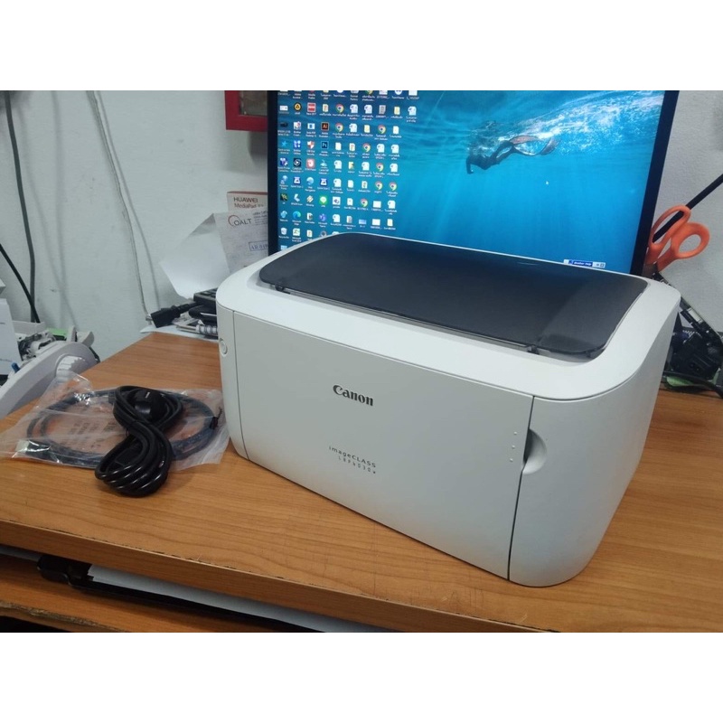 CANON LBP-6030w มือสองพร้อมใช้ แถมตลับหมึกใหม่ | Shopee Thailand