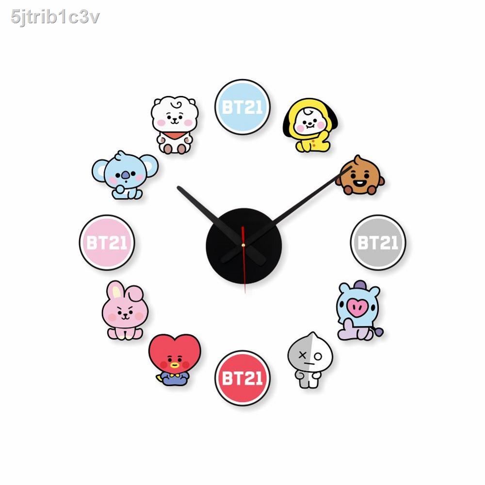 Giant Wall Clock Bts Bt21 Vol 2 / Giant Wall Clock Bt21 4tvs | Shopee ...