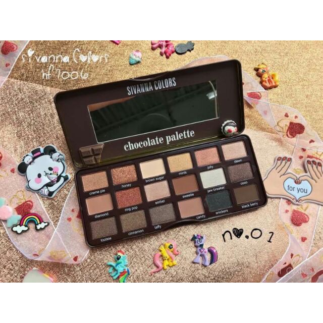 อายแชโดว์ sivanna colors pelette | Shopee Thailand