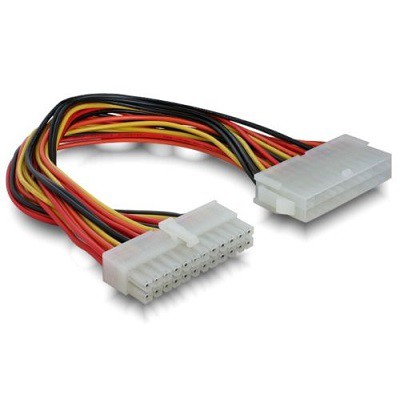 ATX 24 Pin Male to 24Pin Female Extension Cable for ATX Power | Shopee ...