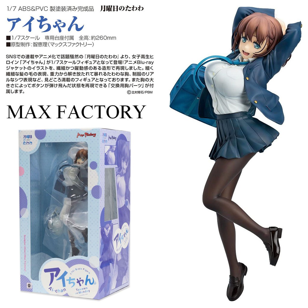 Model Figure งานแท้ Original ฟิกเกอร์ Max Factory Getsuyoubi no Tawawa ...