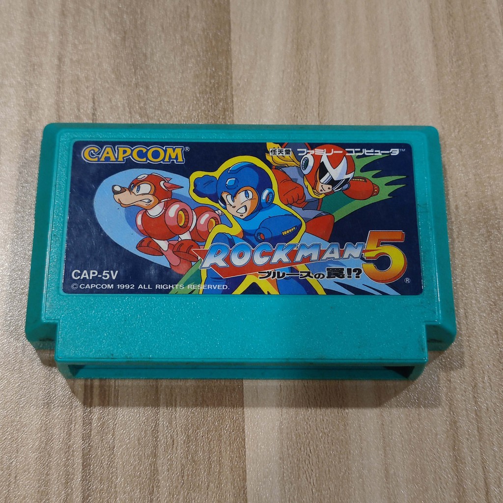 เกม Rockman 1-6 และ Rockboard Famicom / Family Computer / FC / NES ร็อค ...