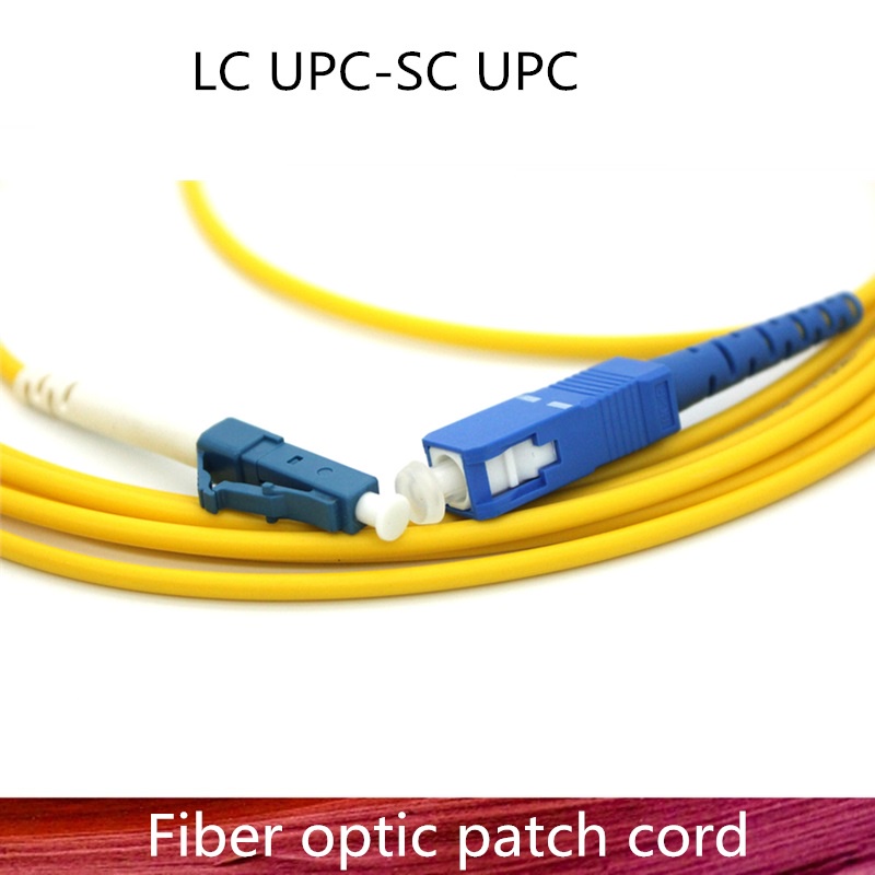 LC/UPC to SC/UPC Fiber Optic Patch Cord Cable LC-LC 1m/3m/5m/10m/20m ...