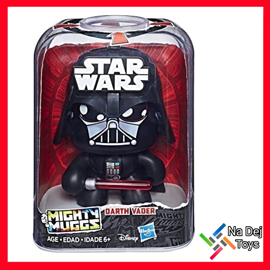Star Wars Mighty Muggs Darth Vader Figure สตาร์วอร์ส ไมท์ตี้มักส์ ดาร์ธ ...