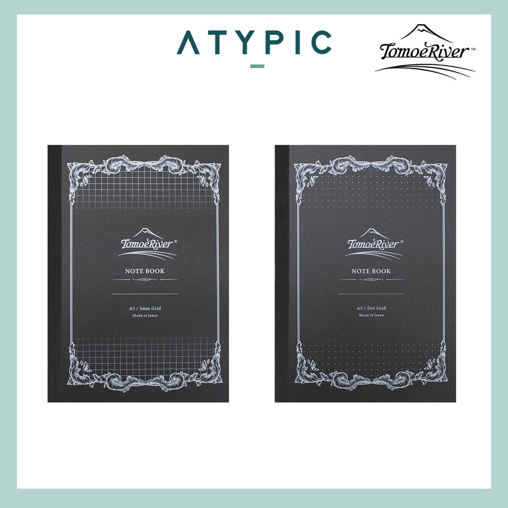 Tomoe River FP Softcover Notebook A5 5mm Dotted หรือ Grid 68 แกรม สีขาว ...