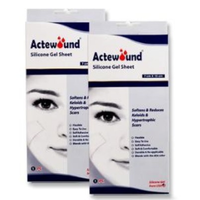 Actewound Silicone Gel Sheet 7*15cm. 1แผ่น | Shopee Thailand
