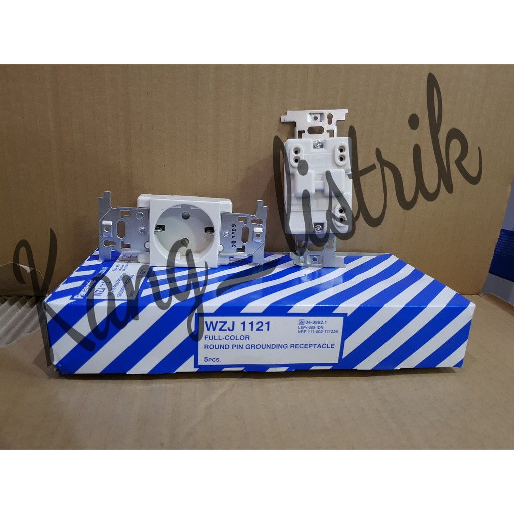 Panasonic เต้ารับสีเต็ม WZJ1121 / เต้ารับ Panasonic WZJ1121 | Shopee ...