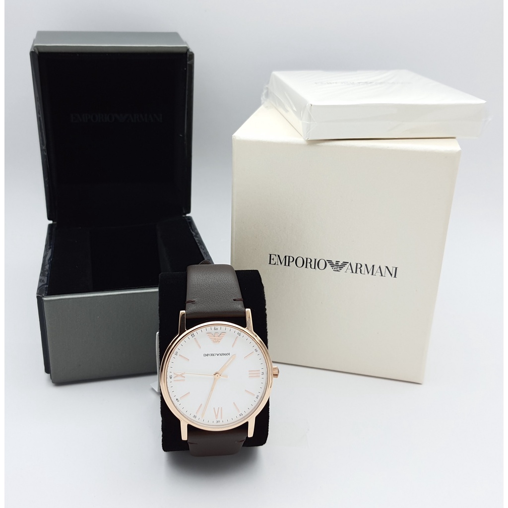 นาฬิกา EMPORIO ARMANI MEN'S AR11011 41 MM QUARTZ พร้อมกล่อง (ใหม่ ...