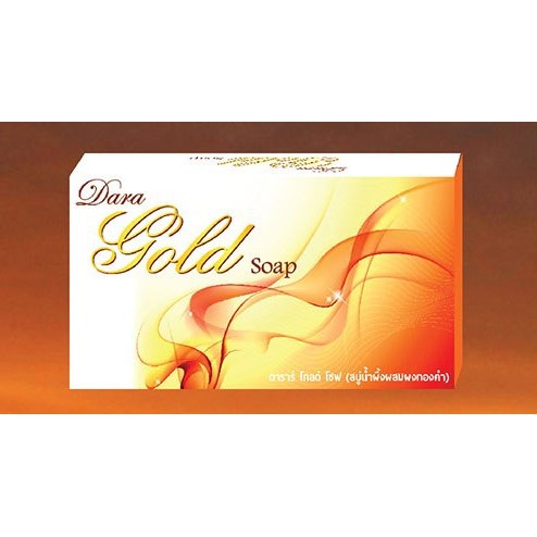Dara Gold Soap ดาราร์ โกลด์ โซฟ (สบู่น้ำผึ้งผสมผงทองคำ) | Shopee Thailand