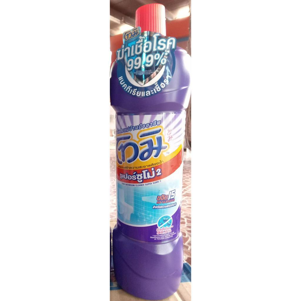 โทมิ น้ำยาล้างห้องน้ำ สีม่วง ขนาด 850 มล. | Shopee Thailand