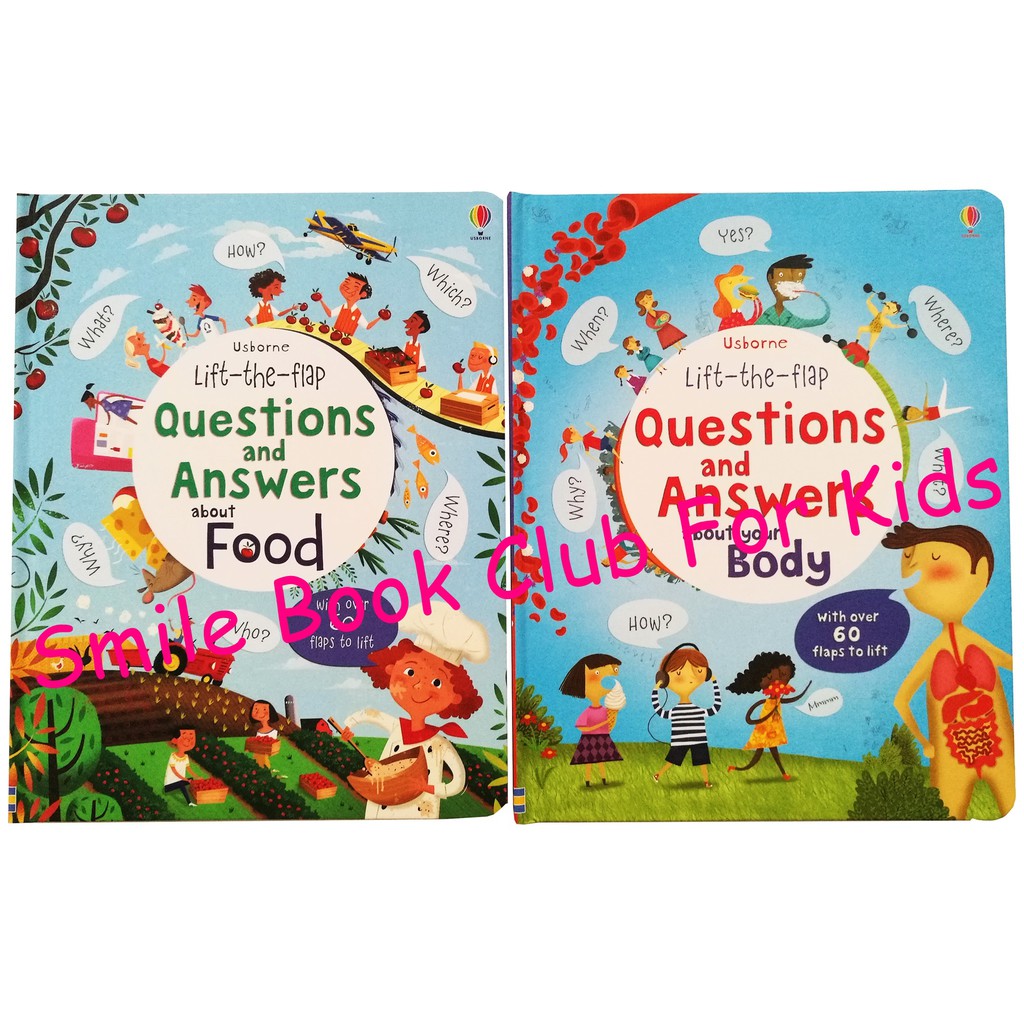 Usborne Lift The Flap - Questions and Answers About Food / About Your ...