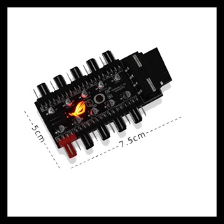 ต่อพ่วงพัดลม ROG Fan Hub 3 Pin 4 Pin PWM 10 ช่อง | Shopee Thailand