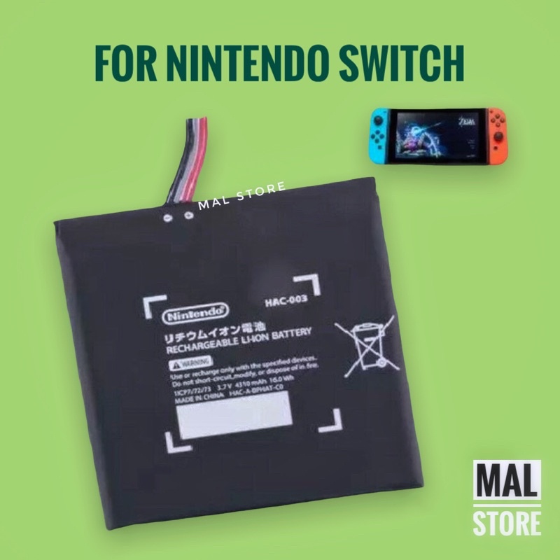Battery for Nintendo Switch Console Hac-003 | Shopee Thailand