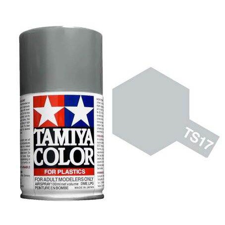 สีสเปรย์ TAMIYA TS-17 Gloss Aluminum (100 ml) | Shopee Thailand