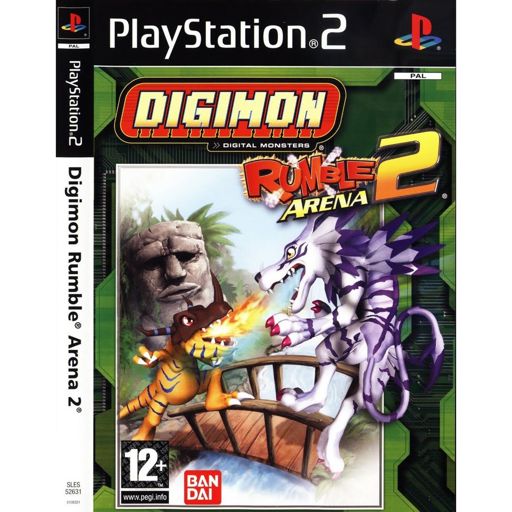 แผ่นเกมส์ Digimon Rumble Arena 2 PS2 Playstation2 คุณภาพสูง ราคาถูก ...