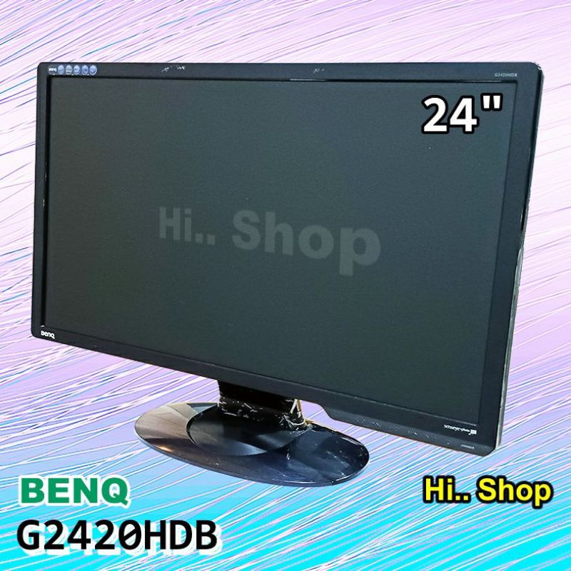 จอคอมพิวเตอร์ BenQ G2420HDB มอนิเตอร์ 24 นิ้ว dvi vga ใช้งานปกติ สภาพดี ...
