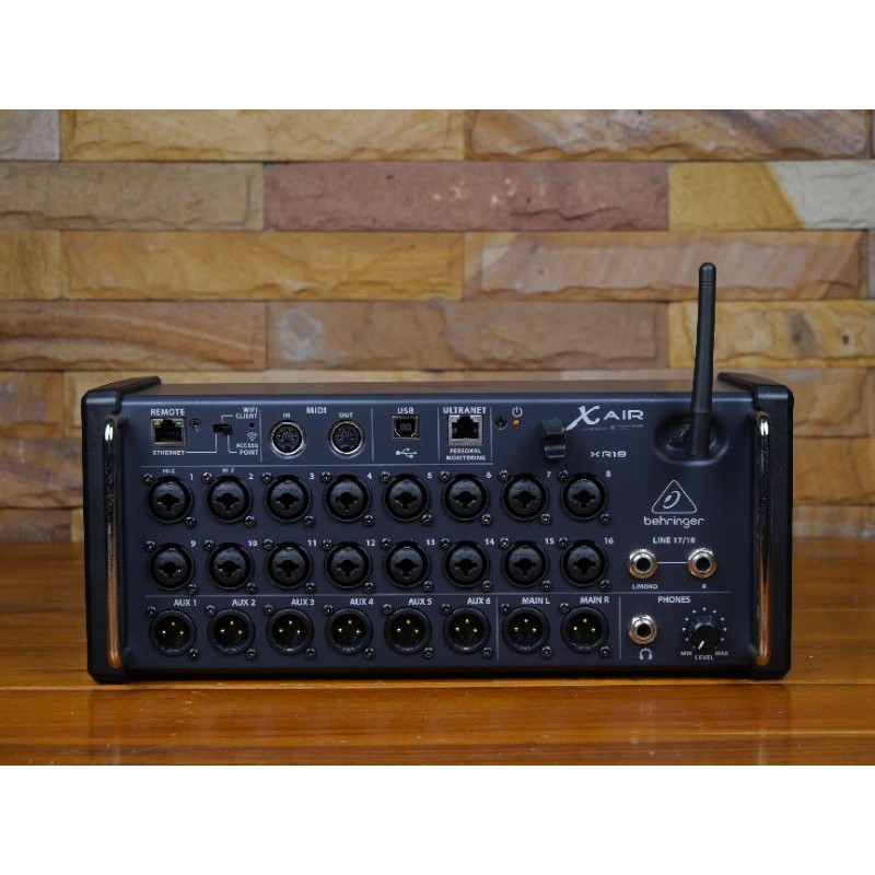 มิกซ์ดิจิตอล Mixer X-AIR XR18 แถมปีกยึดแร็ค | Shopee Thailand