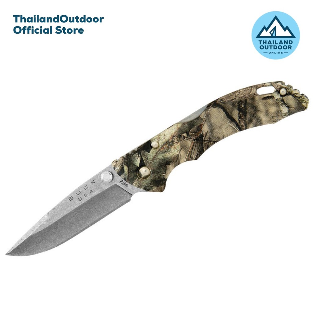 Buck Knives มีด แค้มปิ้ง เดินป่า มีดพก มีดพับ รุ่น Bantam 0284 | Shopee Thailand