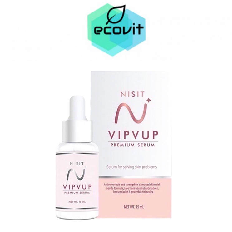 Nisit Vipvup Premium Serum นิสิต วิบวับ พรีเมี่ยม เซรั่ม ขนาด 15 ml. | Shopee Thailand
