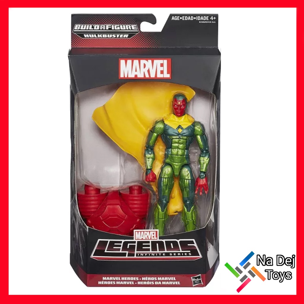 Marvel Legends Vision 6" Figure มาร์เวล เลเจนด์ วิชั่น ขนาด 6 นิ้ว ฟิก ...