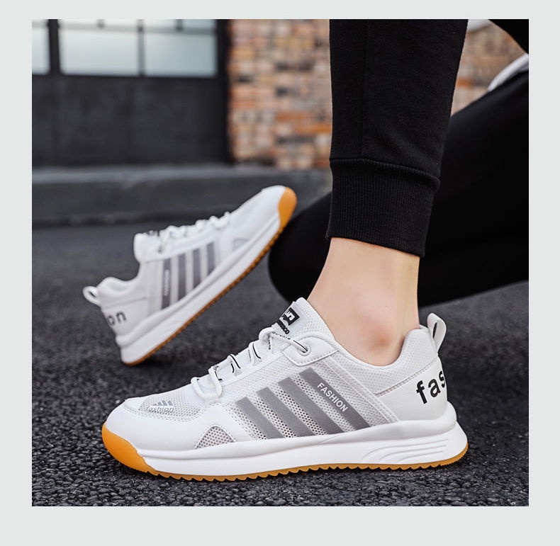 RENBEN ใหม่ผู้ชายกีฬารองเท้าหนาแต่เพียงผู้เดียวตาข่ายระบายอากาศรองเท้า ...