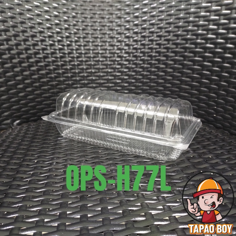 Benxon OPS-H77L - ถาดพลาสติกใส พร้อมตัวล็อค [ 100 ชิ้น ] กล่องพลาสติกใส ...