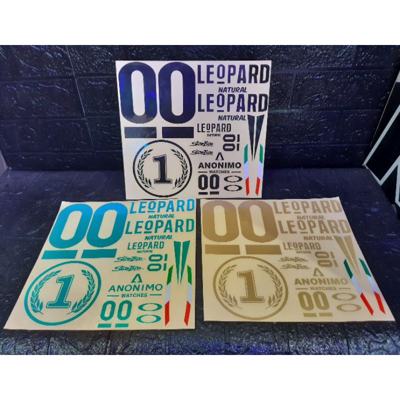 สติ๊กเกอร์หมวกกันน็อค Kyt TTC LEOPARD /RED BULL | Shopee Thailand