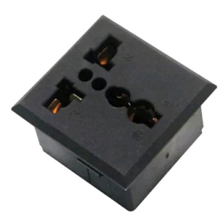 ปลั๊กตัวเมีย ซ็อกเก็ต AC socket AC 220v แบบ 3 ช่อง เต้ารับ | Shopee ...