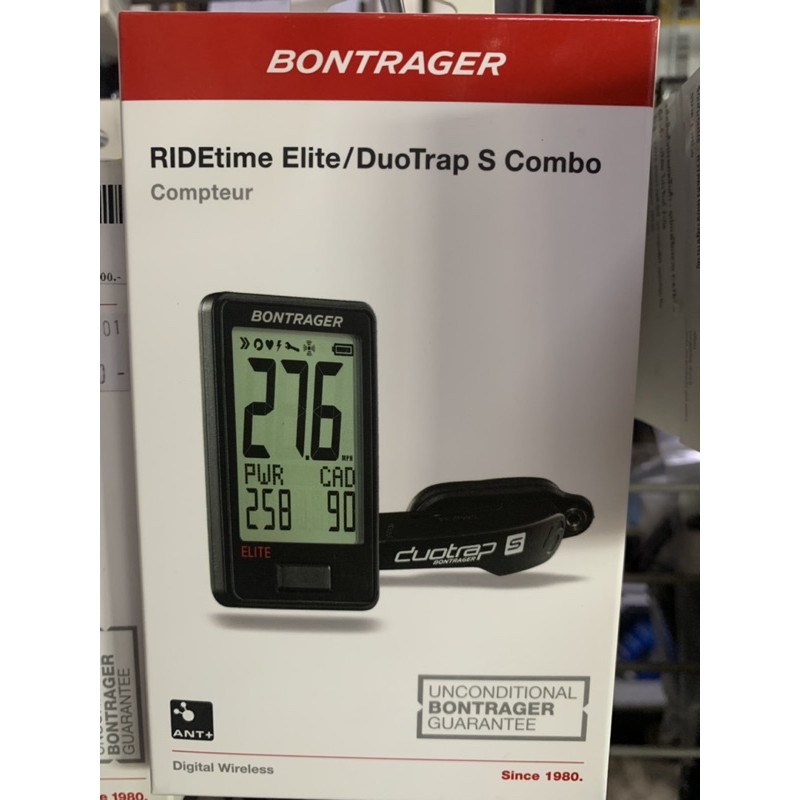ไมล์จักรยาน Bontrager Ride Elite มาพร้อมกับเซ็นเซอร์ DuoTrap สำหรับ ...