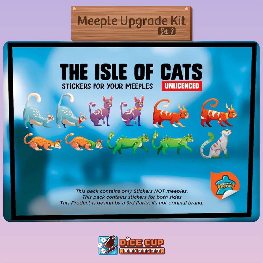 [ของแท้] Sticker Meeple Upgrade Board Game สติ๊กเกอร์ (Obsession ...