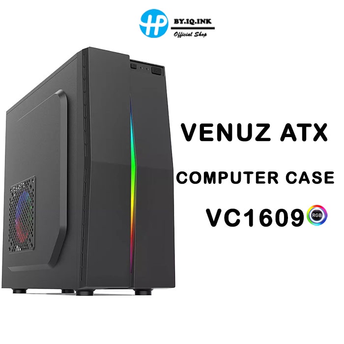 VENUZ ATX เคส Computer Case VC1609 ไฟ RGBแท้ประกัน 1ปี | Shopee Thailand