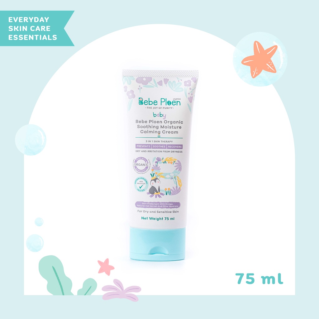 Bebe Ploen Organics Soothing Moisture Calming Cream เบเบ้ เพลิน ออร์แกน ...