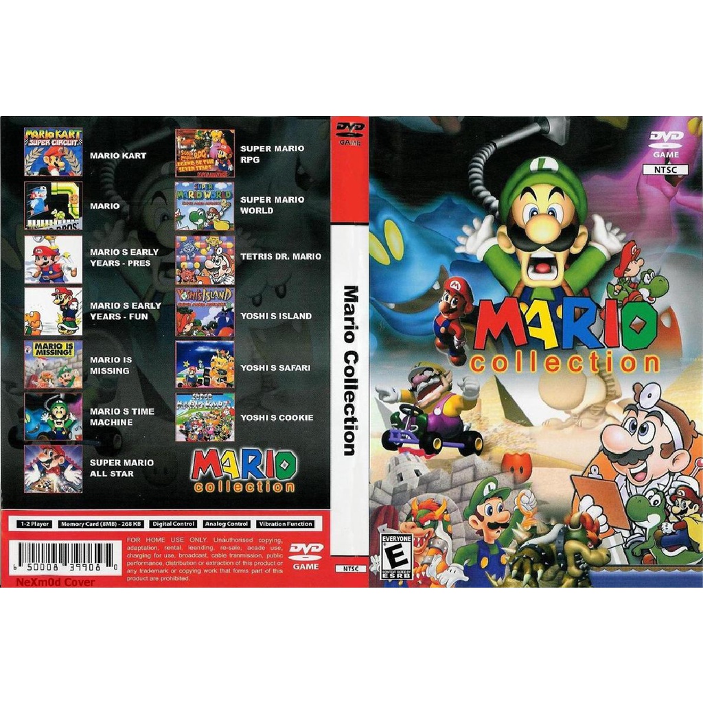 แผ่นเกมส์ PS2 Super Mario Collection คุณภาพ ส่งไว (DVD) | Shopee Thailand
