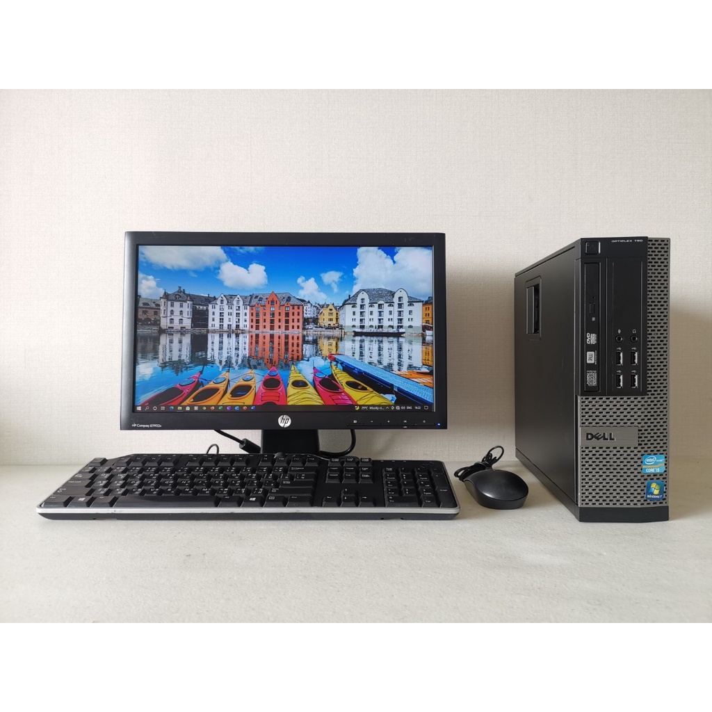 คอมมือสองครบชุด CPU Core i5 Gen 2 แรม 4 GB ฮาร์ดดิสก์ SSD 120 GB สภาพดี ...