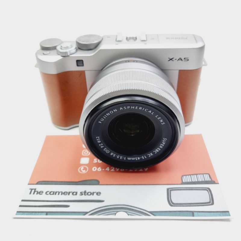 FUJIFILM XA5 สีน้ำตาล | Shopee Thailand