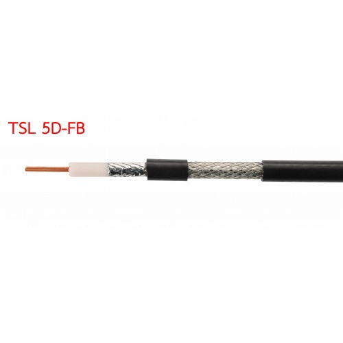 สั่งปุ๊บ ส่งปั๊บ TSL 5D-FB LOW LOSS Coaxial Cable สายสัญญาณ 5DFB 50 โอห์ม ม้วนละ 100 เมตร ...