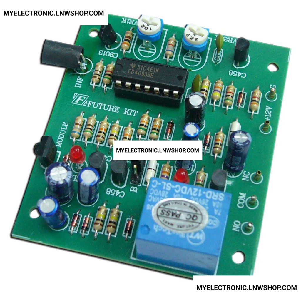 FUTURE KIT FA511 ชุด วงจร เซ็นเซอร์ อินฟาเรด 2รูปแบบ ประกอบ ลงปริ้นแล้ว โครงงาน อิเล็กทรอนิกส์ ...