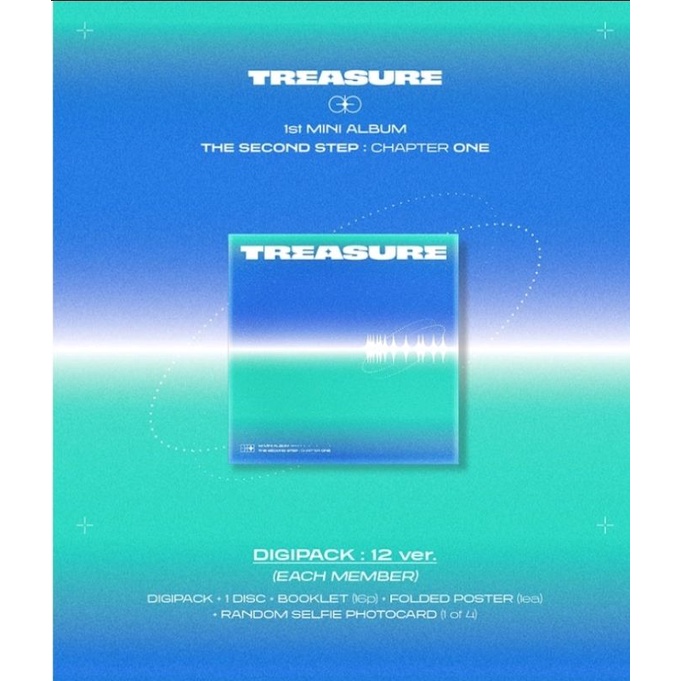 [พร้อมส่ง‼️]TREASURE - 1st MINI ALBUM [THE SECOND STEP : CHAPTER ONE] (DIGIPACK Ver.) | Shopee ...