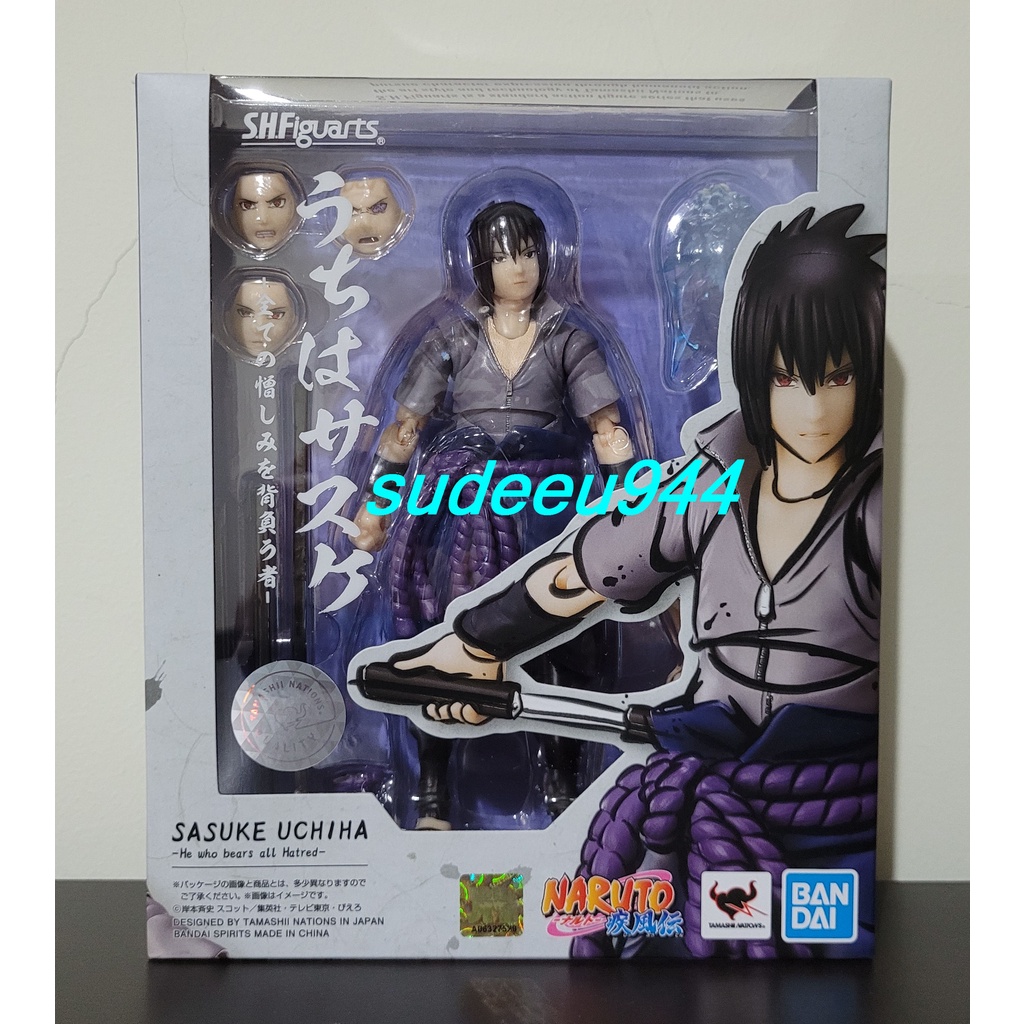 S.H.Figuarts SHF Sasuke Uchiha -He who bears all Hatred- (Naruto ...