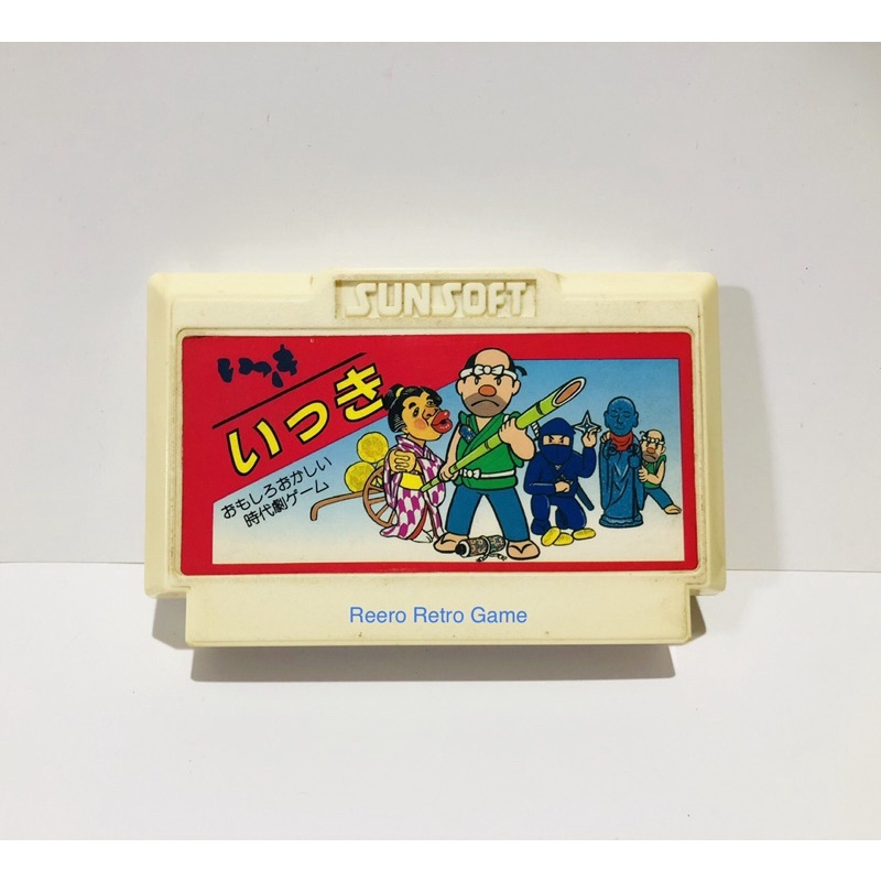 Ikki ตลับเกมส์ Famicom (FC) ของแท้จากญี่ปุ่น สภาพสวย | Shopee Thailand