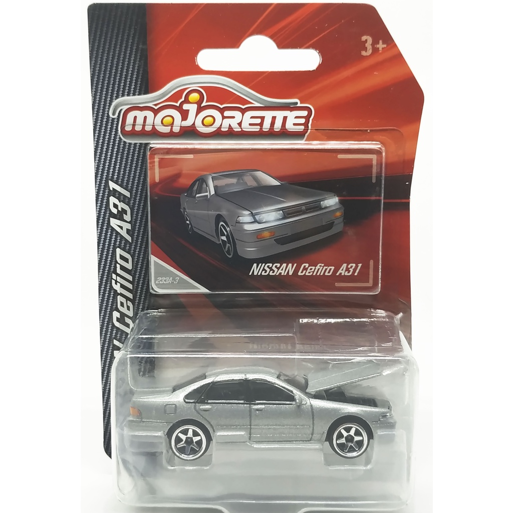 Majorette Nissan Cefiro A31 - Silver Color /Wheels 6SCL /scale 1/58 (3 ...