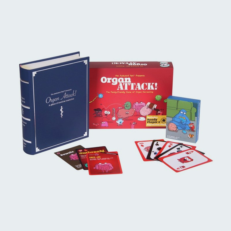 Organ ATTACK! Funny Gathering Card Board Game Party Family Card Game ...